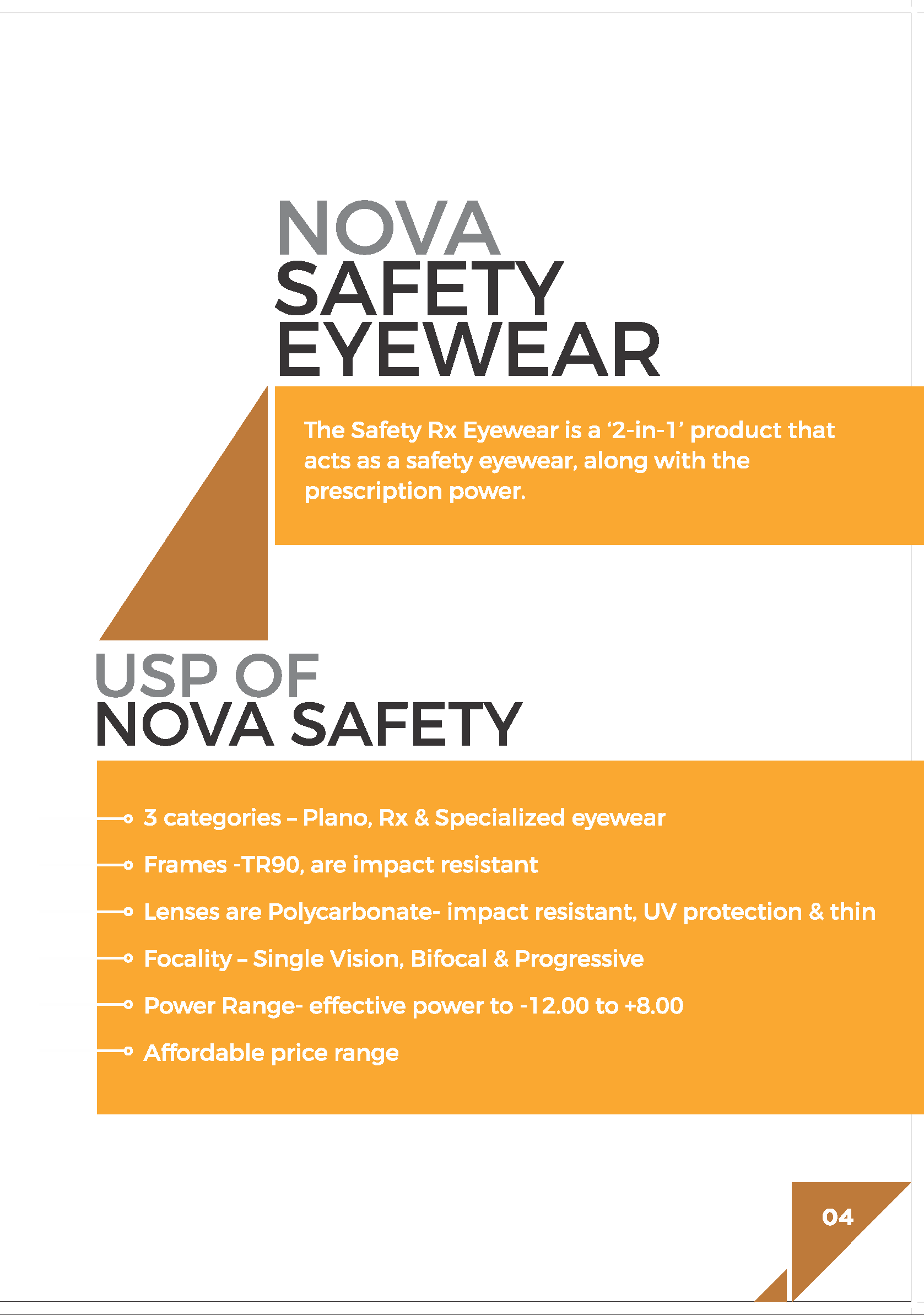 Nova Safety Goggles – Nova Lenses Egypt